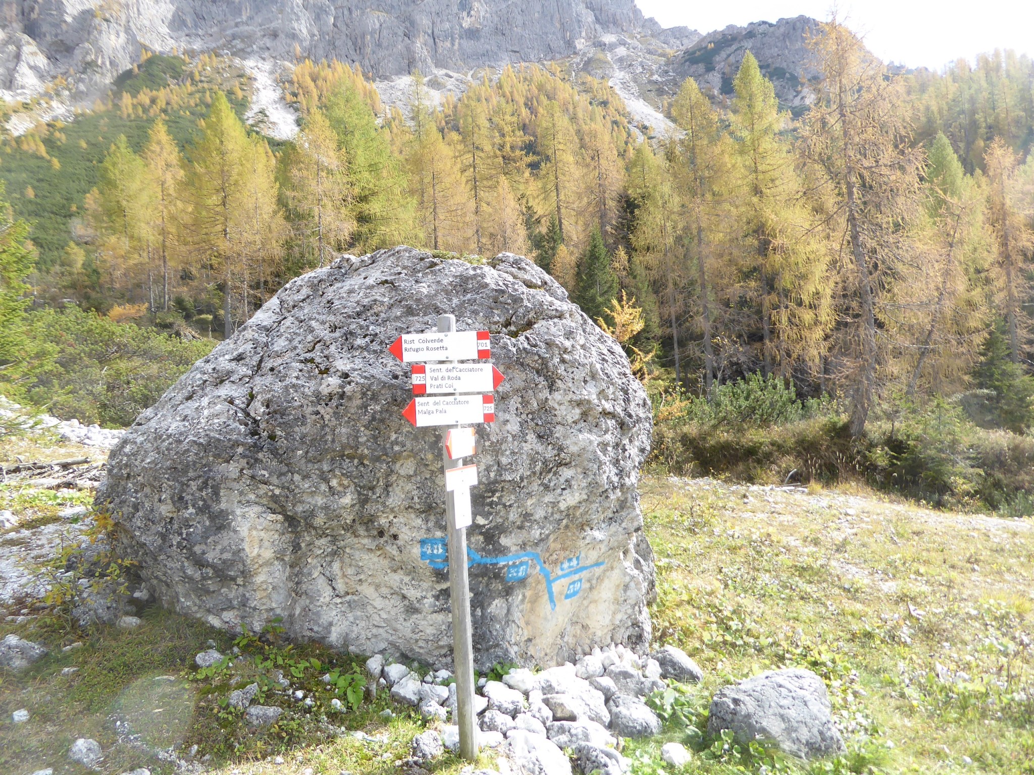 701 San Martino di Castrozza-Rifugio Rosetta Pedrotti | Itinerari trekking
