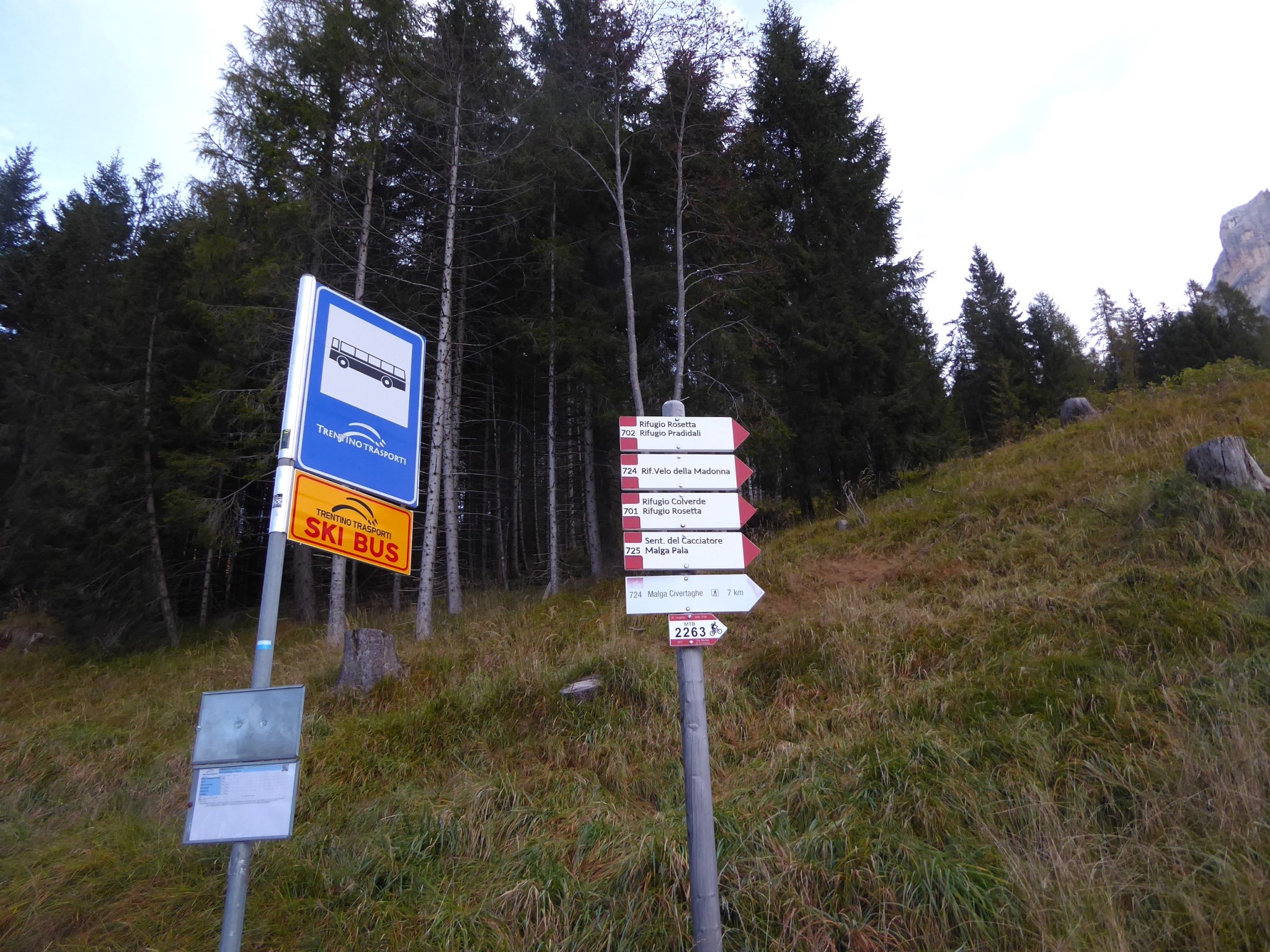 701 San Martino di Castrozza-Rifugio Rosetta Pedrotti | Itinerari trekking